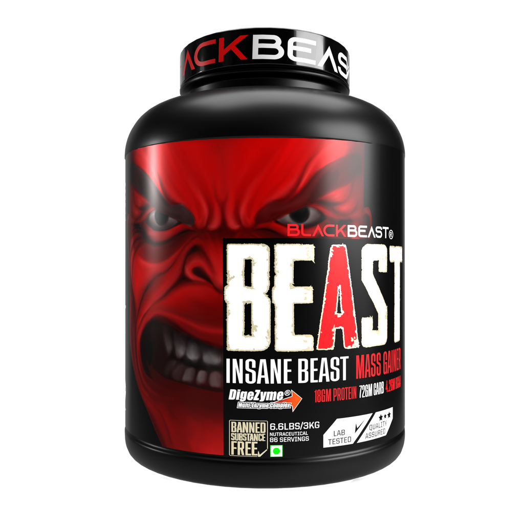 BLACKBEAST BEAST MASS GAINER – BLACKBEAST NUTRITION