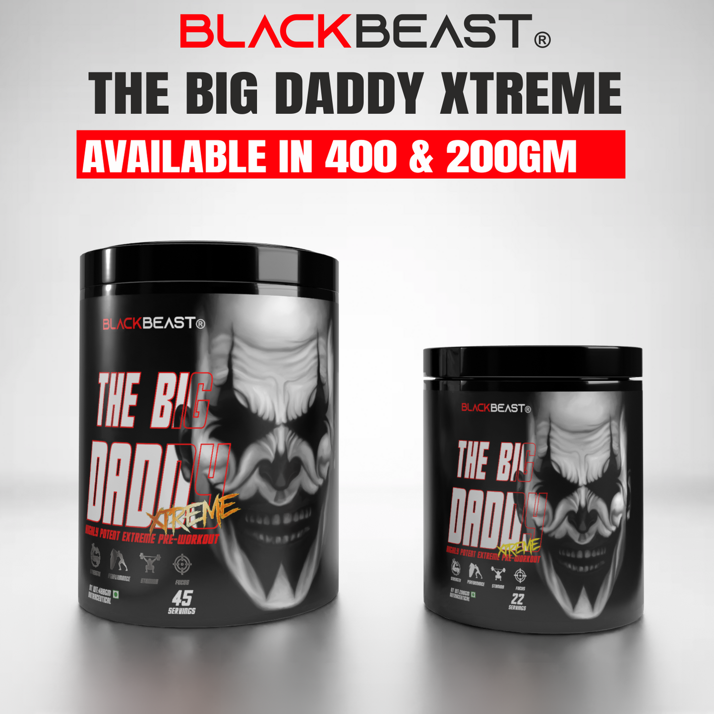 THE BIG DADDY XTREME PREWORKOUT by BLACK BEAST – BLACKBEAST NUTRITION