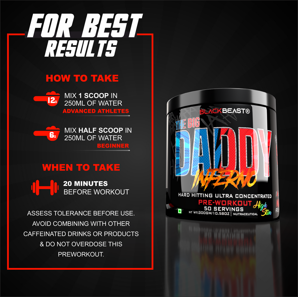 THE BIG DADDY INFERNO PREWORKOUT by BLACK BEAST – BLACKBEAST NUTRITION