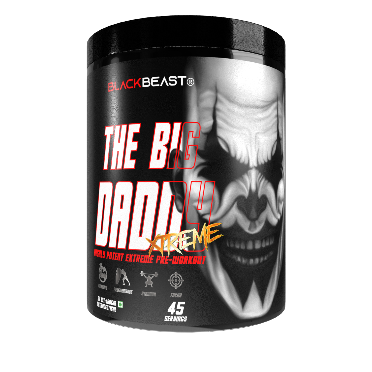 THE BIG DADDY XTREME 1.0 The OG PREWORKOUT by BLACK BEAST – BLACKBEAST ...