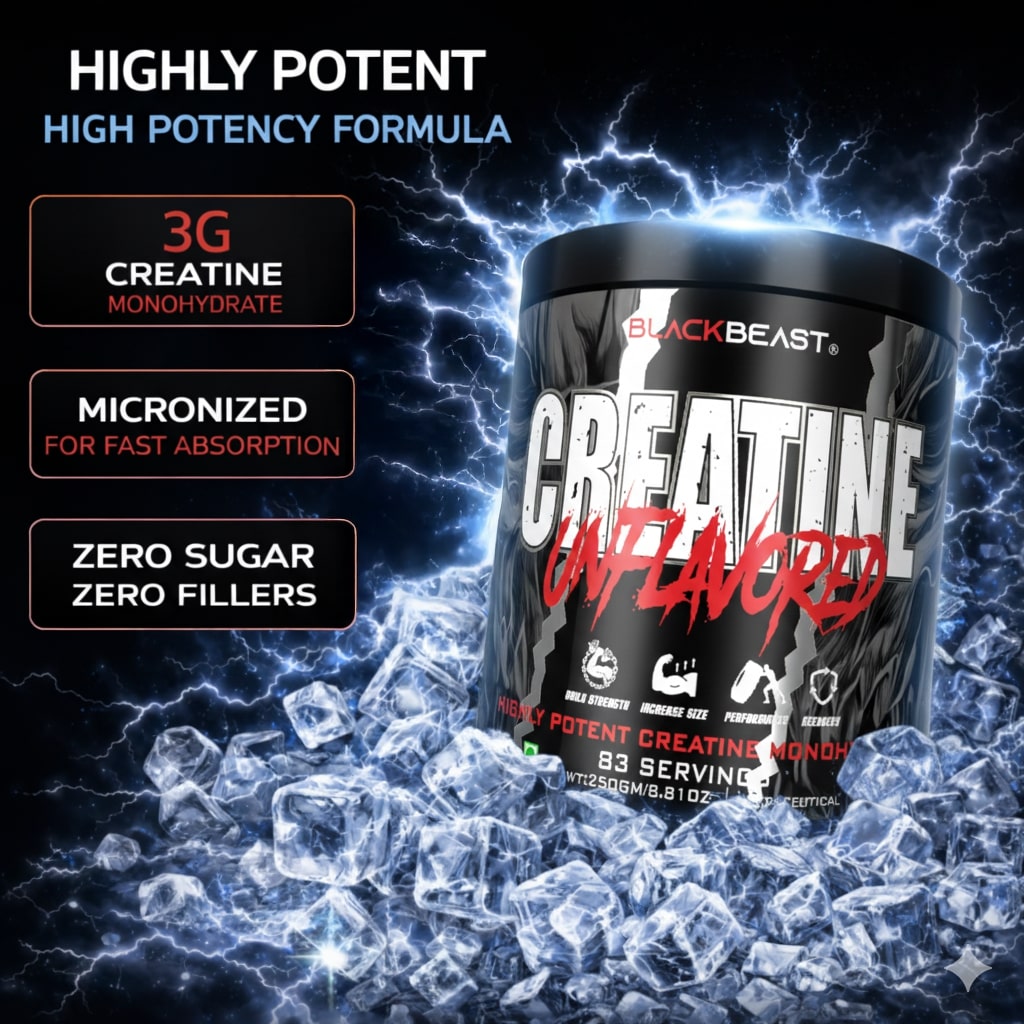 BLACKBEAST CREATINE – BLACKBEAST NUTRITION