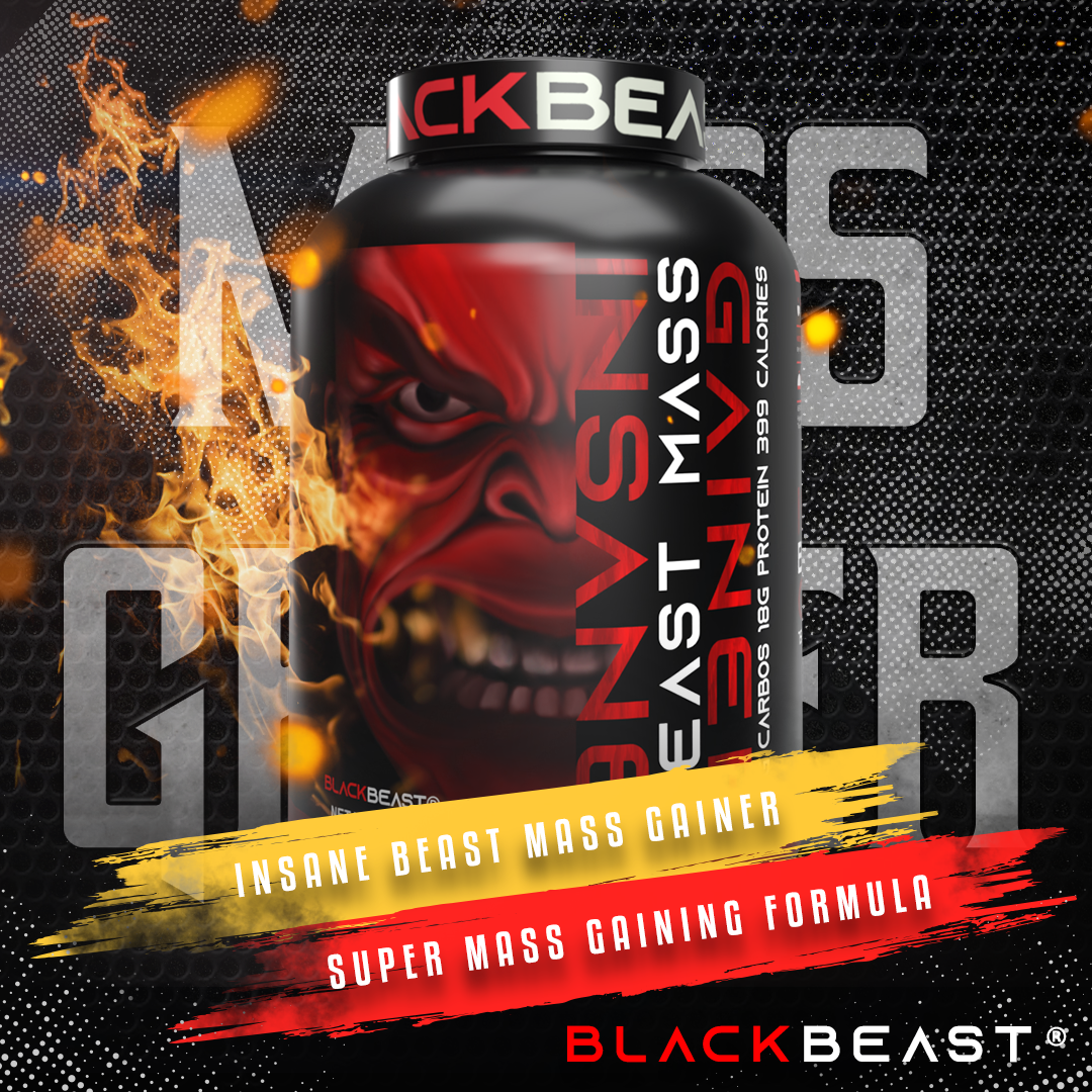 INSANE BEAST MASS GAINER – BLACKBEAST NUTRITION